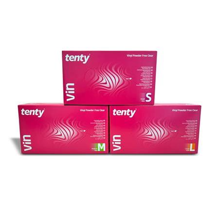 Tenty Vinil Muayene Eldiveni (Pudrasız) - Cemre Eldiven